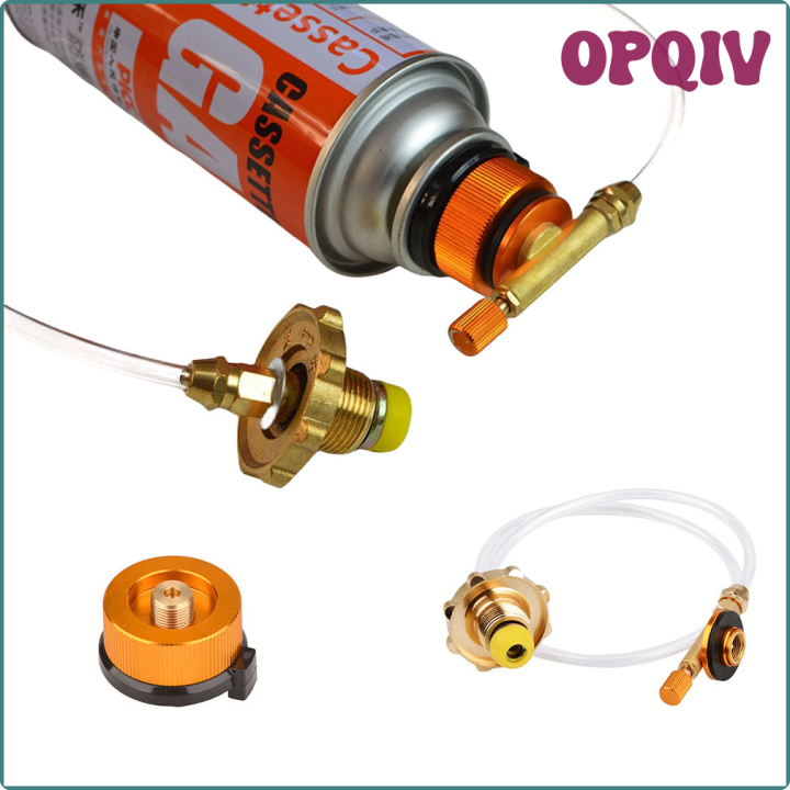 OPQIV Asia Gas Stove Propane Refill Adapter Gas Tank Connection Line ...