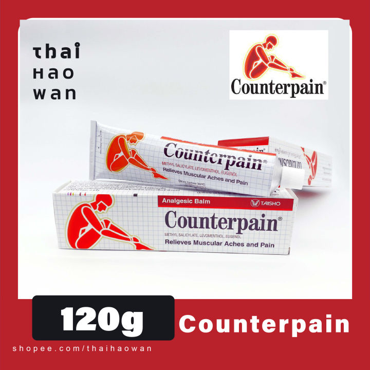 【READY STOCK】Counterpain Analgesic Balm 120g | Lazada