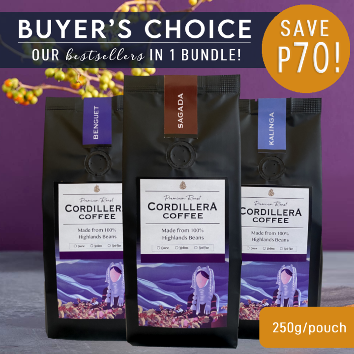 Baguio Goodies - Bestsellers Coffee Bundle (Sagada / Benguet / Kalinga ...