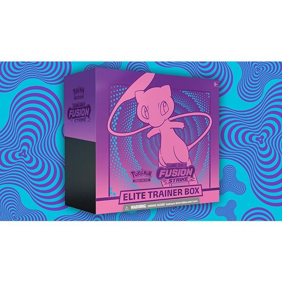 TCG Pokemon Sword & Shield Fusion Strike Elite Trainer Box | Lazada ...