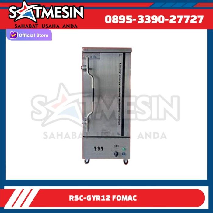GAS RICE COOKER RICE STEAMER FOMAC RSC-GYR12 Mesin penanak nasi 12 susun FOMAC | Lazada Indonesia