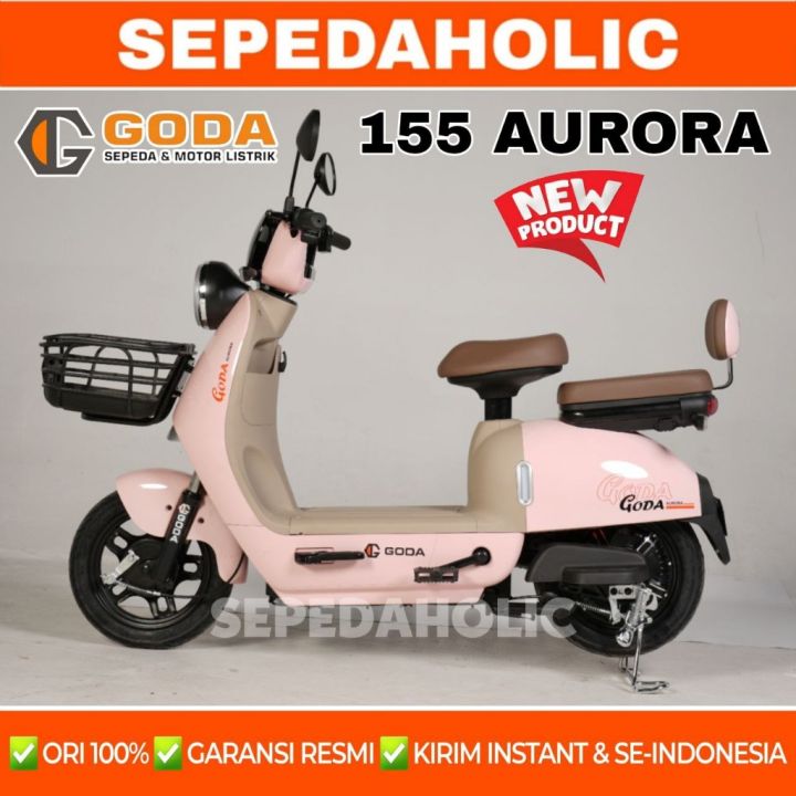 Sepeda Listrik GODA 155 AURORA 550 Watt Electric E Bike | Lazada Indonesia
