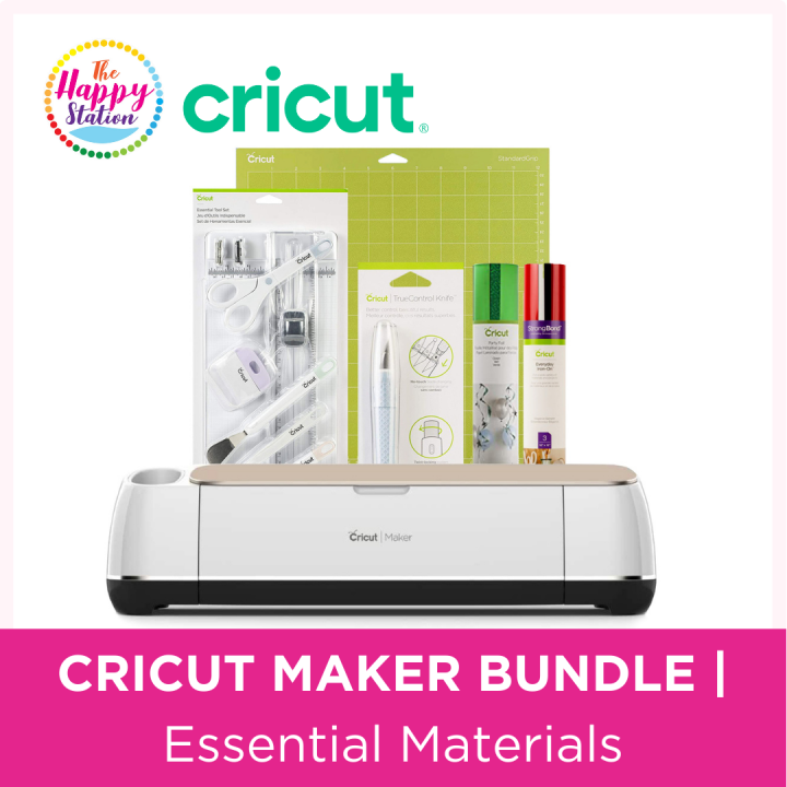 CRICUT | Maker Machine + Essential Materials Bundle | Lazada PH
