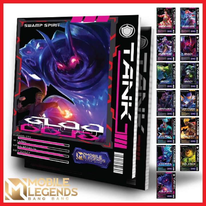 (4) Personalized Notebook | Mobile Legends inspired designs Characters ...