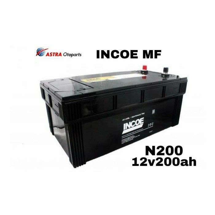 Aki INCOE MF N200 12V - 200Ah (Genset, Kapal, Alat Berat) Aki Kering | Lazada Indonesia