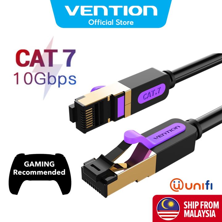 Vention CAT 7 LAN Ethernet Cable High Speed 10Gbps Gigabit for Unifi ...