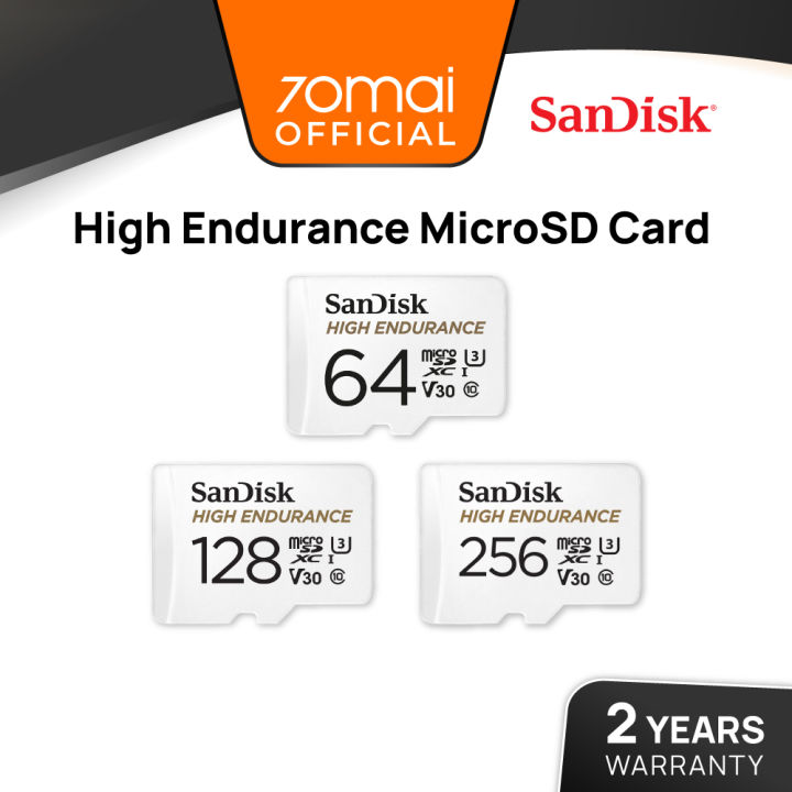 Sandisk High Endurance Micro SD Card Class 10 U3 V30 Memory Card | Lazada