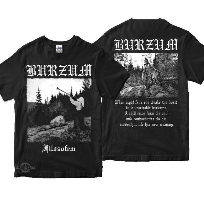 Kaos band burzum - Philosophy Premium Tshirt burzum/kaos metal ...