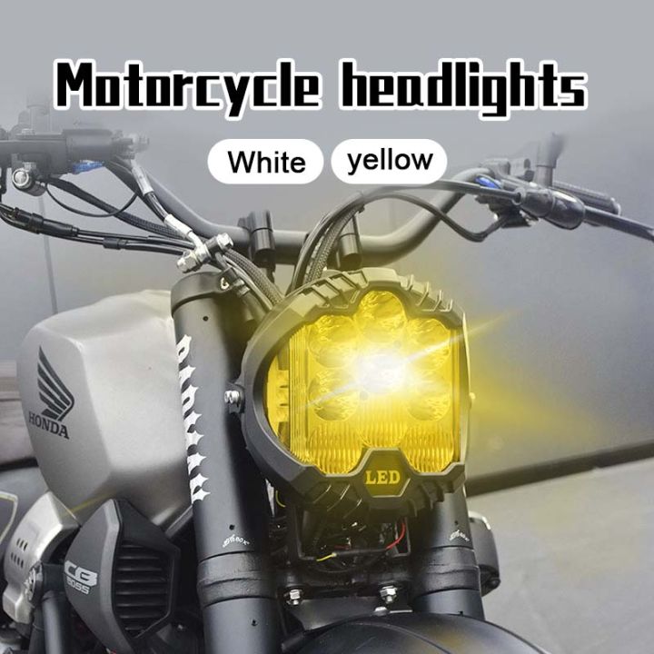 Lupuauto 1pcs/2pcs 5 Inch Motorcycle headlights 7 Inch LED Work Light ...