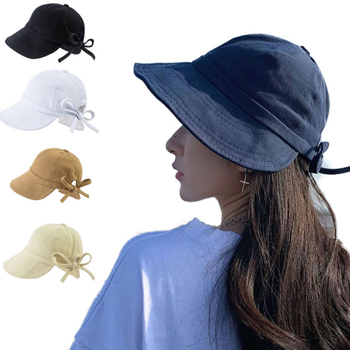 Japanese Style UV Sunscreen Peaked Cap Women Wide Floppy Summer UV Hat ...