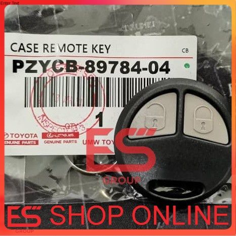 100% Original Toyota Vios, Wish & Yaris remote 2 button remote case ...