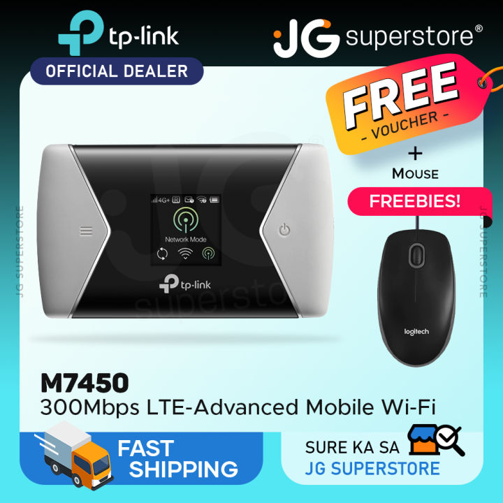 TP-Link M7450 300Mbps 4G LTE-Advanced AC1200 Dual Band Mobile Wi-Fi ...