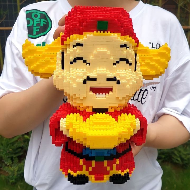 Mô Hình Lắp Ráp Lego Thần Tài Khổng Lồ, Lego Thần Tài Mini Đáng Yêu Đón ...