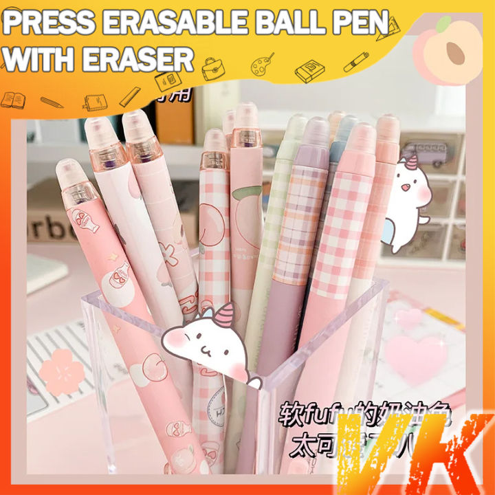 VK Erasable Gel Pen Cute Japanese Stationary School Supplies Office ...