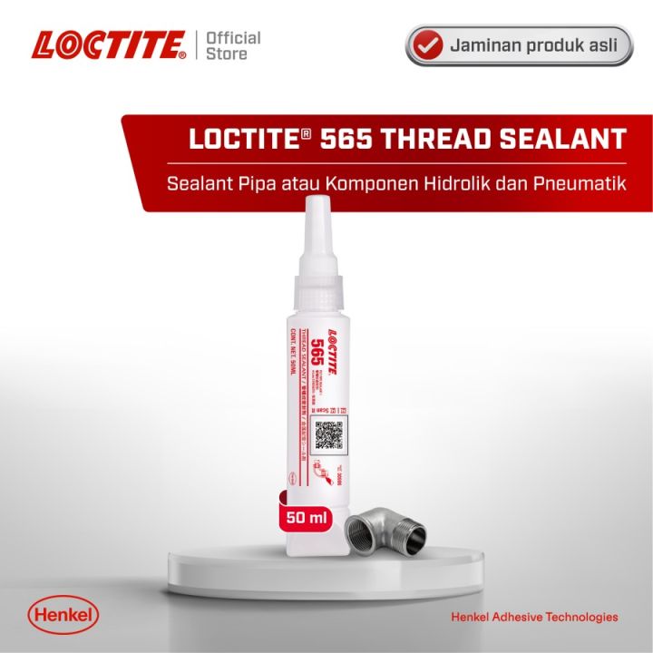 Henkel LOCTITE 565 Thread Sealant Lem pipa anti bocor 50 ml | Lazada ...