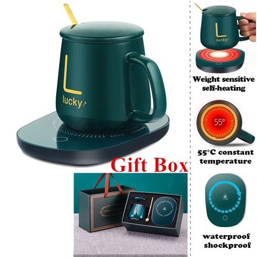 Coffee Mug Warmer Pad Electric Powered Cup Warmer Heating Pad With ...