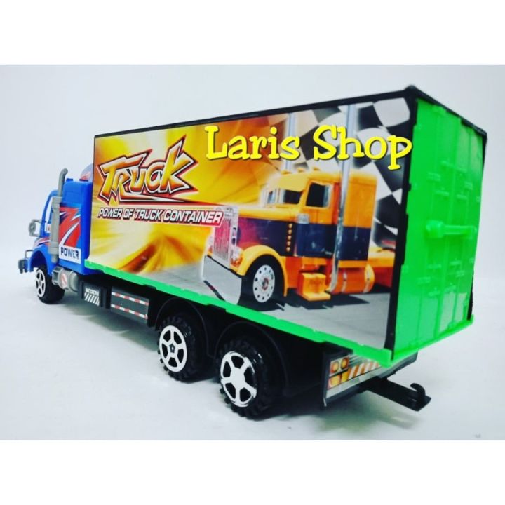 MAINAN MOBIL TRUCK SUPER CONTAINER BESAR | Lazada Indonesia