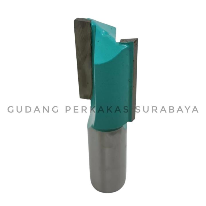 MATA PROFIL KAYU LURUS STRAIGHT BITS ROUTER BIT 2 FLUTE AS 1/2 SHANK ...