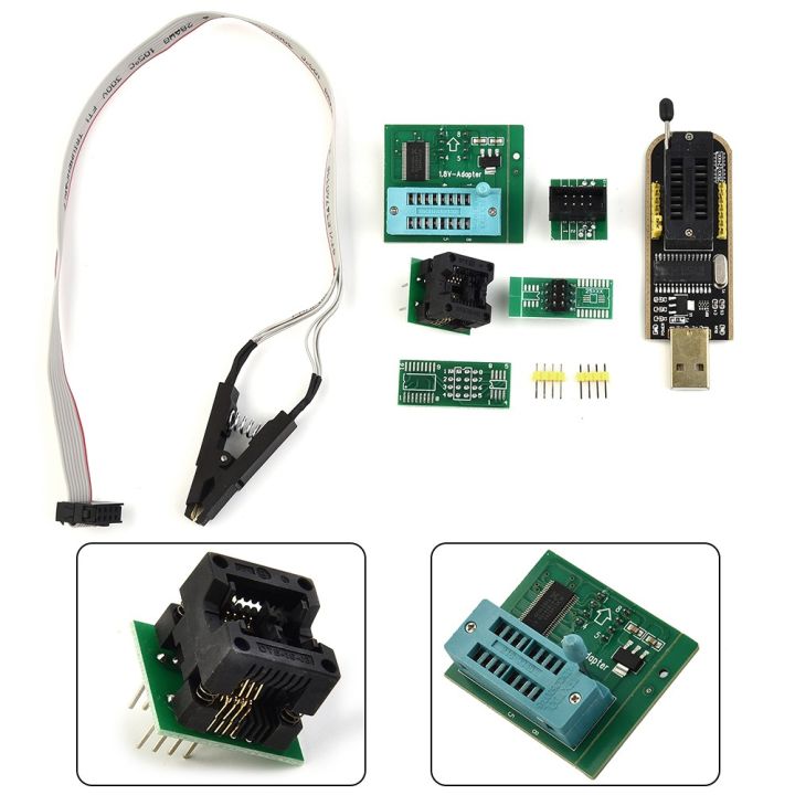 【Fast delivery】 CH341A 24/25-Series EEPROM Flash BIOS USB Programmer ...