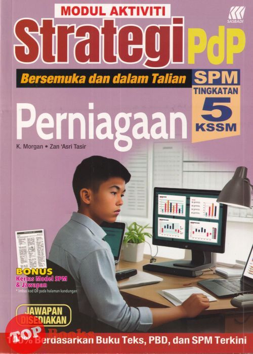 [TOPBOOKS Sasbadi] Modul Aktiviti Strategi Pdp SPM Perniagaan Tingkatan 5 KSSM (2024) | Lazada