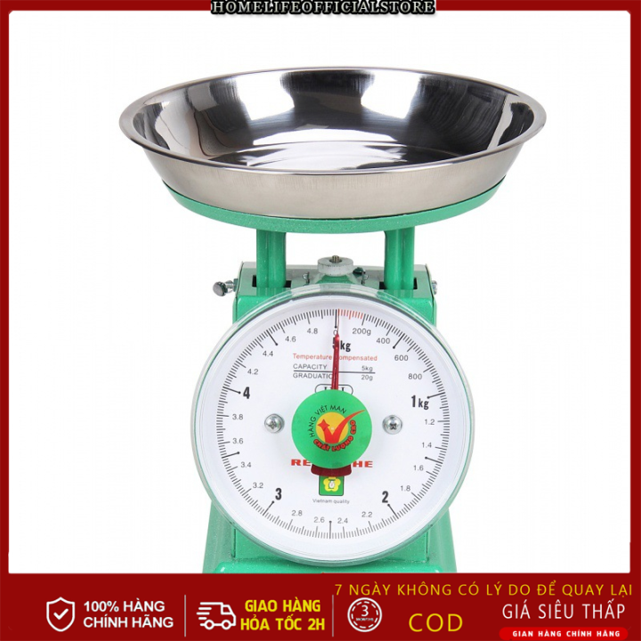 Cân Đồng Hồ Sắt / Nhựa 1Kg / 2Kg / 5Kg / 10kg Chính Hãng - Cân Cơ Học Dụng Cụ Nhà Bếp Đo Lường ...