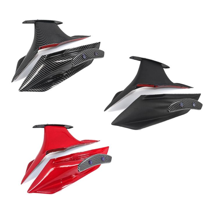 Motorcycle Fairing Kit Aerodynamic Wing Fixed Winglet Fairing Wing ...