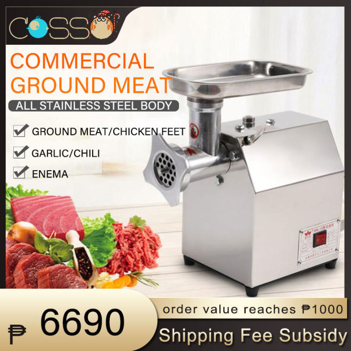 [COD][3 Months Warranty] Type 12 stainless steel desktop meat grinder ...