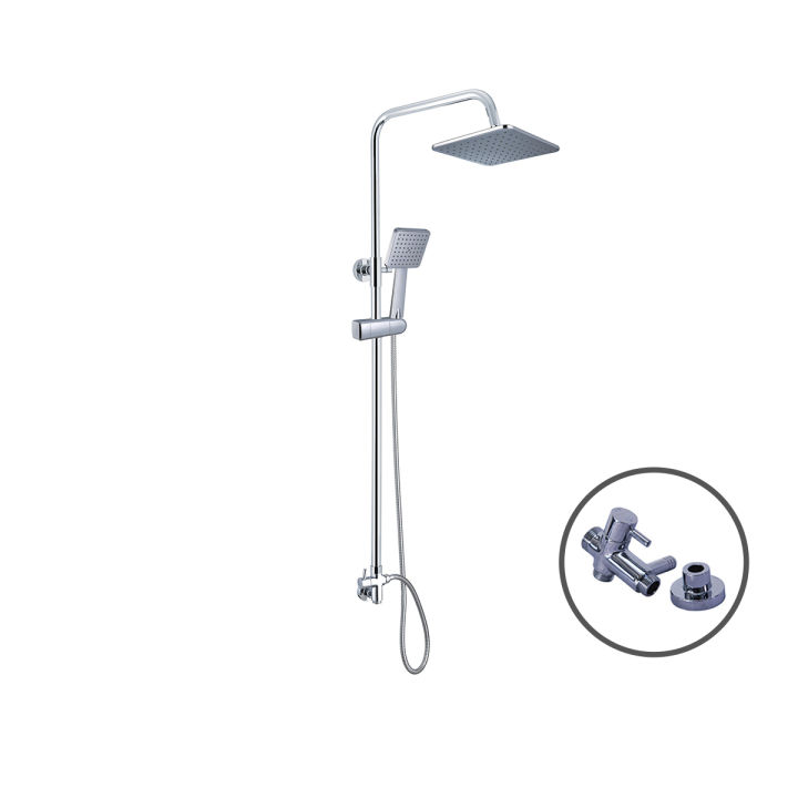 SHARK SF1016 Shower bar diverter set square | Lazada PH
