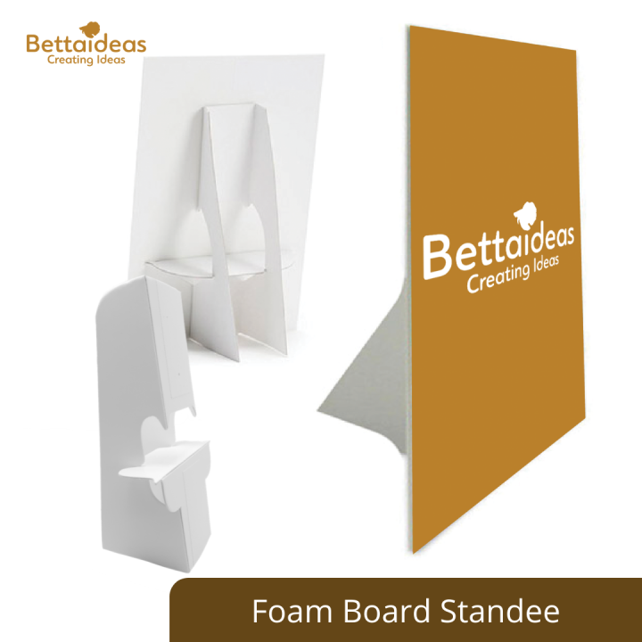 BETTAIDEAS Foam Board / PVC Board Table Standee Butterfly Stand | Lazada