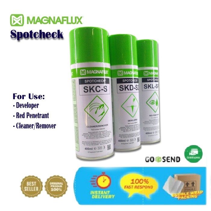 Magnaflux Spotcheck / Liquid Penetrant Testing Consumables | Lazada ...