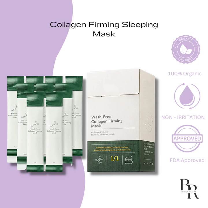 Collagen Jelly Firming Sleeping Mask Jelly Sleep Mask Anti-aging anti ...