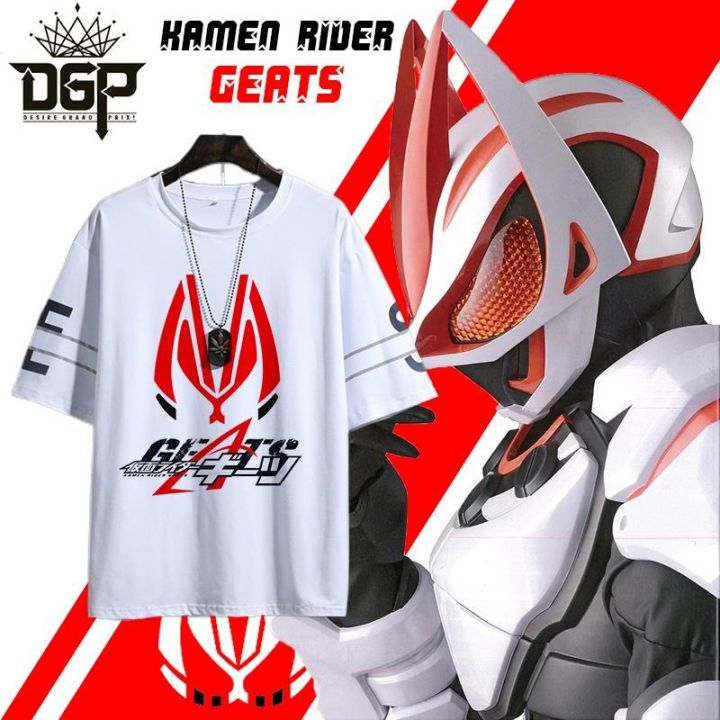 [ส่งของ]เสื้อยืดแขนสั้น พิมพ์ลายคอสเพลย์ ed Rider GEATS DGP JGP Kamen ...