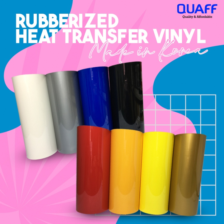 Easyprint QUAFF CDP Rubberized Heat Transfer Vinyl for T-shirt - 12 ...