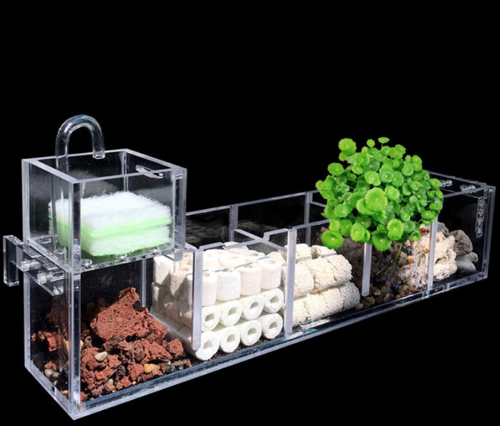 2-6 Sink Aquarium External Filter Box Fish Tank Filter Box Without ...