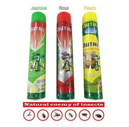 BUTIKI Insecticide / Insect spray 750 ml (BIG SIZE) | Lazada PH