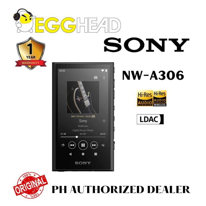Sony NW-A306 | Hi-Res Portable Digital Music Player | Lazada PH