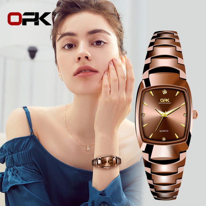 Korean brand OPK elegant watch for girls women original waterproof new ...