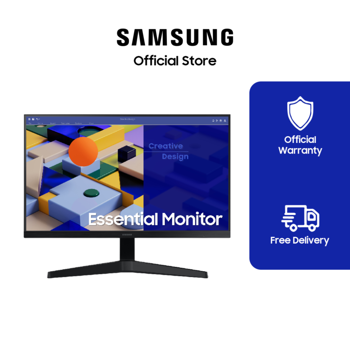 Samsung 27" 75Hz IPS Essential Monitor LS27C310EAEXXP | Lazada PH