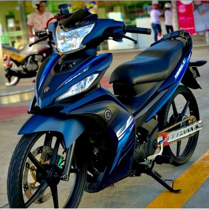 COVERSET BODYSET LC 135 V6 BIRU SE MERAH SE ORIGINAL HONG LEONG YAMAHA ...
