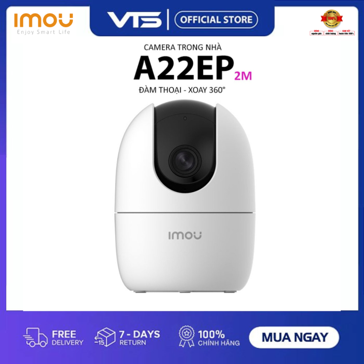 Camera IP WIFI IMOU A22EP 2MP, IPC-A22EP Full HD 1080P , Xoay 360 độ ...