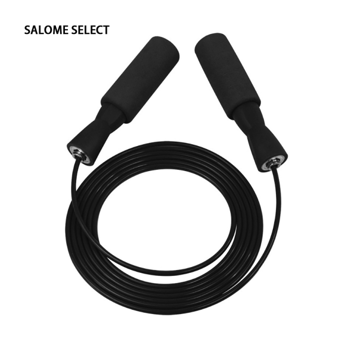 Professional wear-resistant steel anti slip handle jump rope, suitable ...
