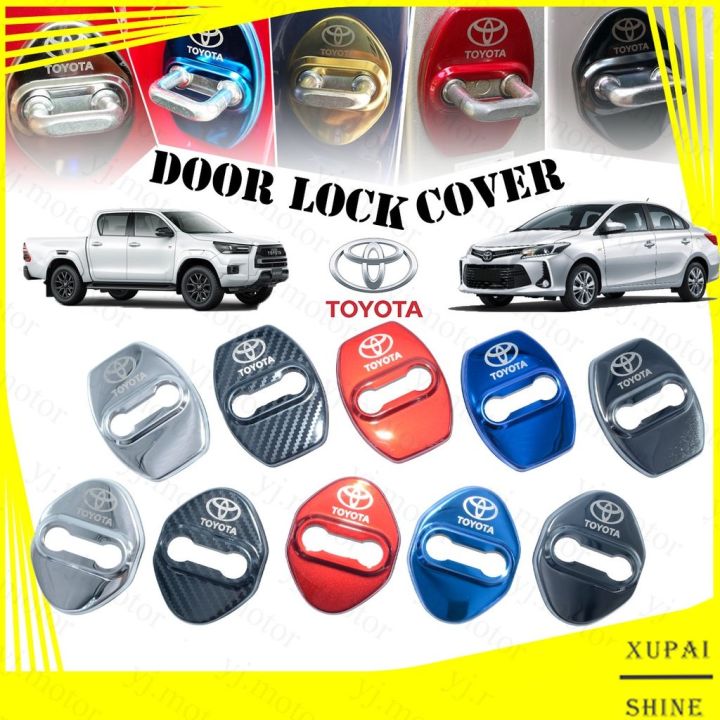 【XPS】Car Door Lock Cover Protection for Toyota VIOS ALTIS CAMRY YARIS ...
