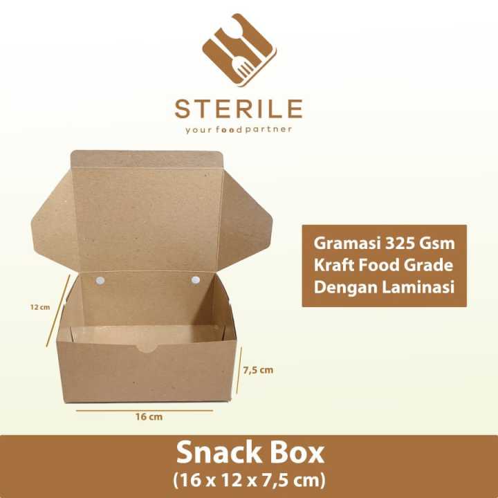 (50PCS~100PCS) Dus fried chicken / dus kotak ayam / snack box / dus ...