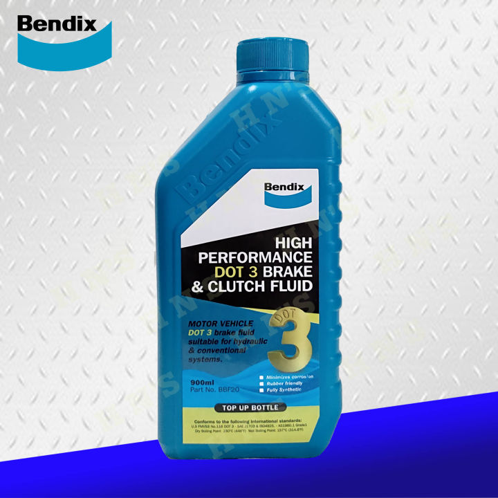 Bendix High Performance DOT 3 Brake and Clutch Fluid 900ml | Lazada PH