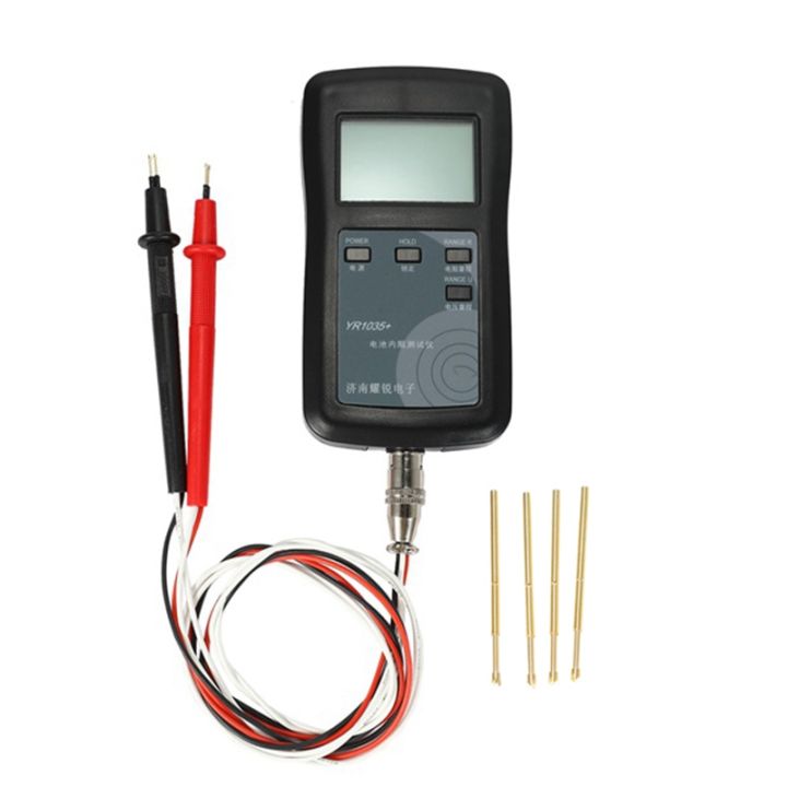 Four-Line YR1035 Lithium Battery Internal Resistance Meter Tester YR ...