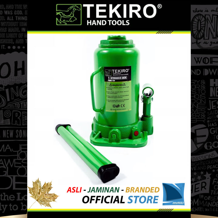 Dongkrak Botol 50 Ton / Hydraulic Bottle Jack TEKIRO | Lazada Indonesia