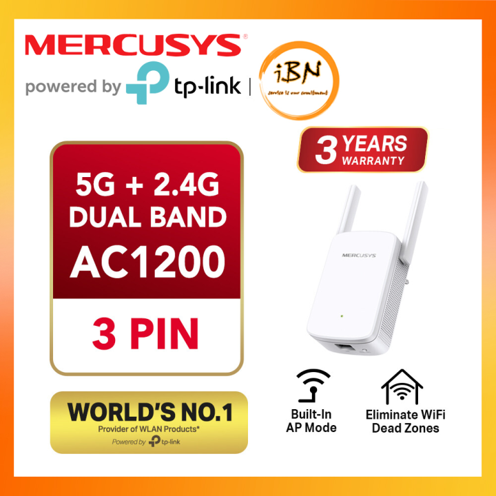 MERCUSYS ME30 [TP-Link RE305] AC1200 Wi-Fi Range Extender,Works with ...