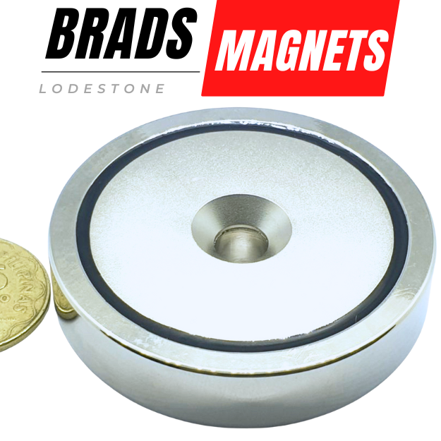 N52 Neodymium BIG LARGE ROUND POT Magnet Magnetic Magazine Holster ...