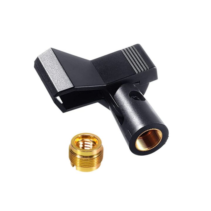 Copper Threading Mic Holder Universal Microphone Clip Mic Clamp Stand ...