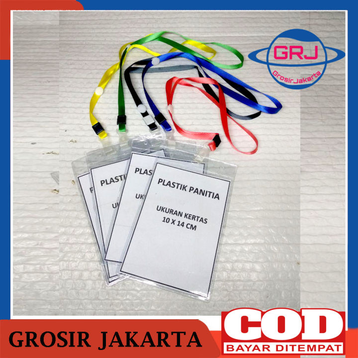 10 PCS NAME TAG PANITIA 1 SET TALI DAN MIKA | Lazada Indonesia